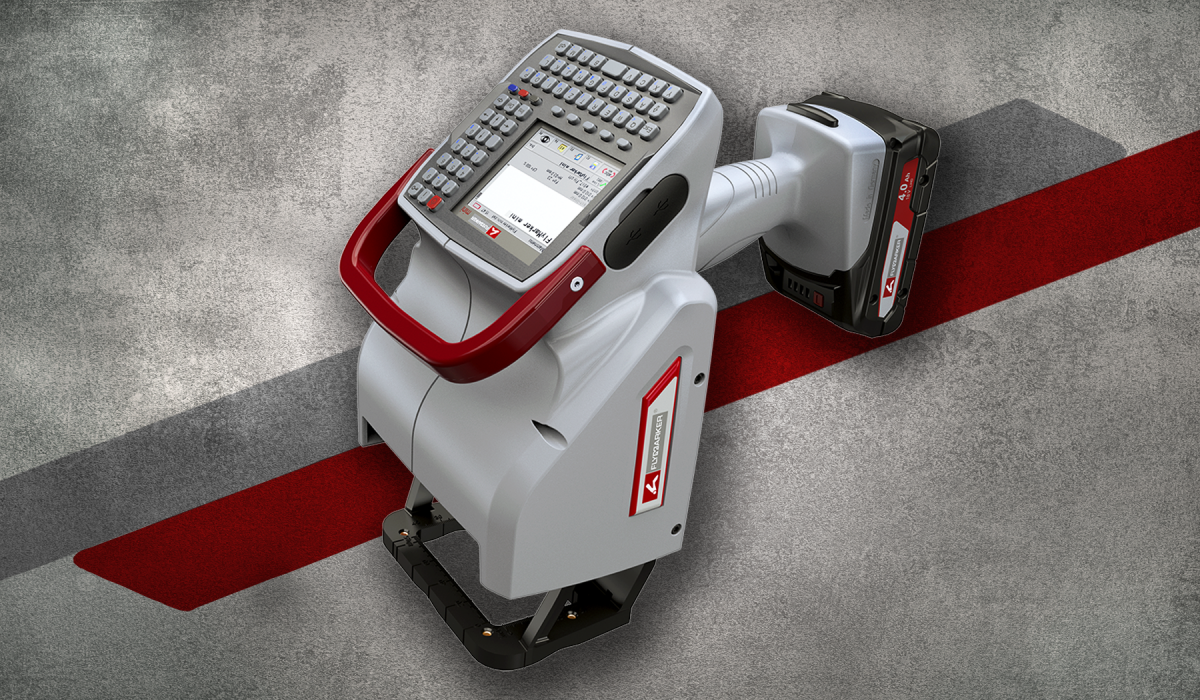 Battery operated handheld marking system | FlyMarker mini